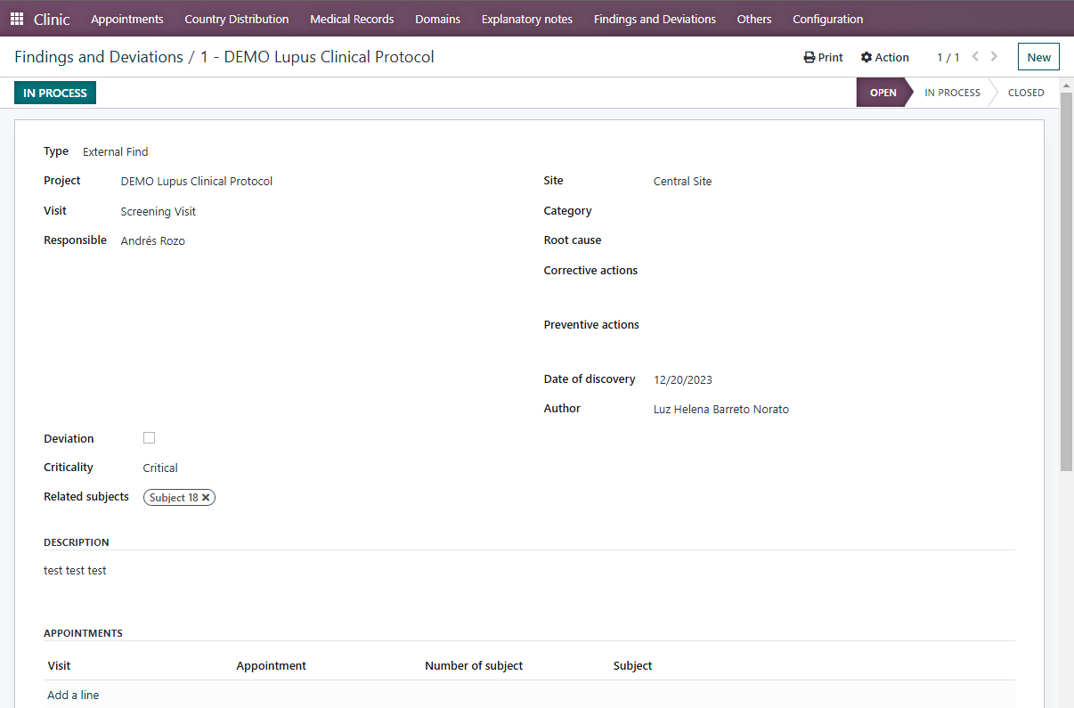 Clinical Modules - Integra IT